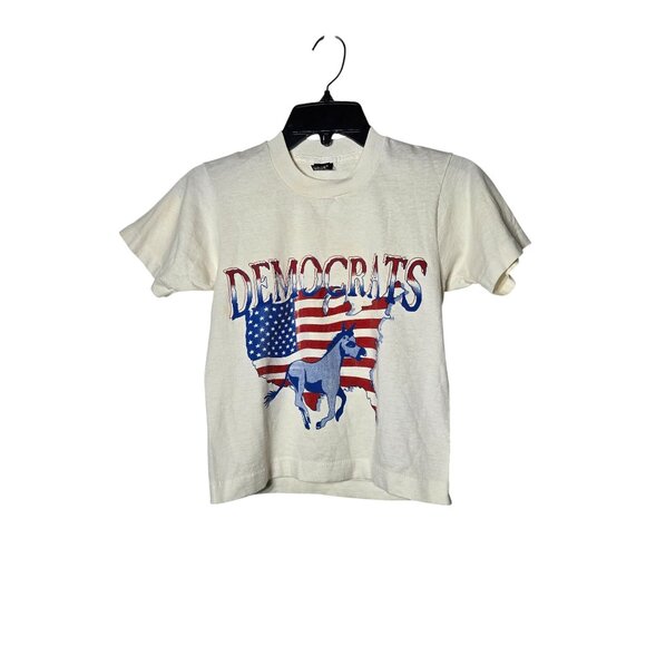 Fruit of the Loom | Shirts & Tops | Vintage Kids Democrats Single ...